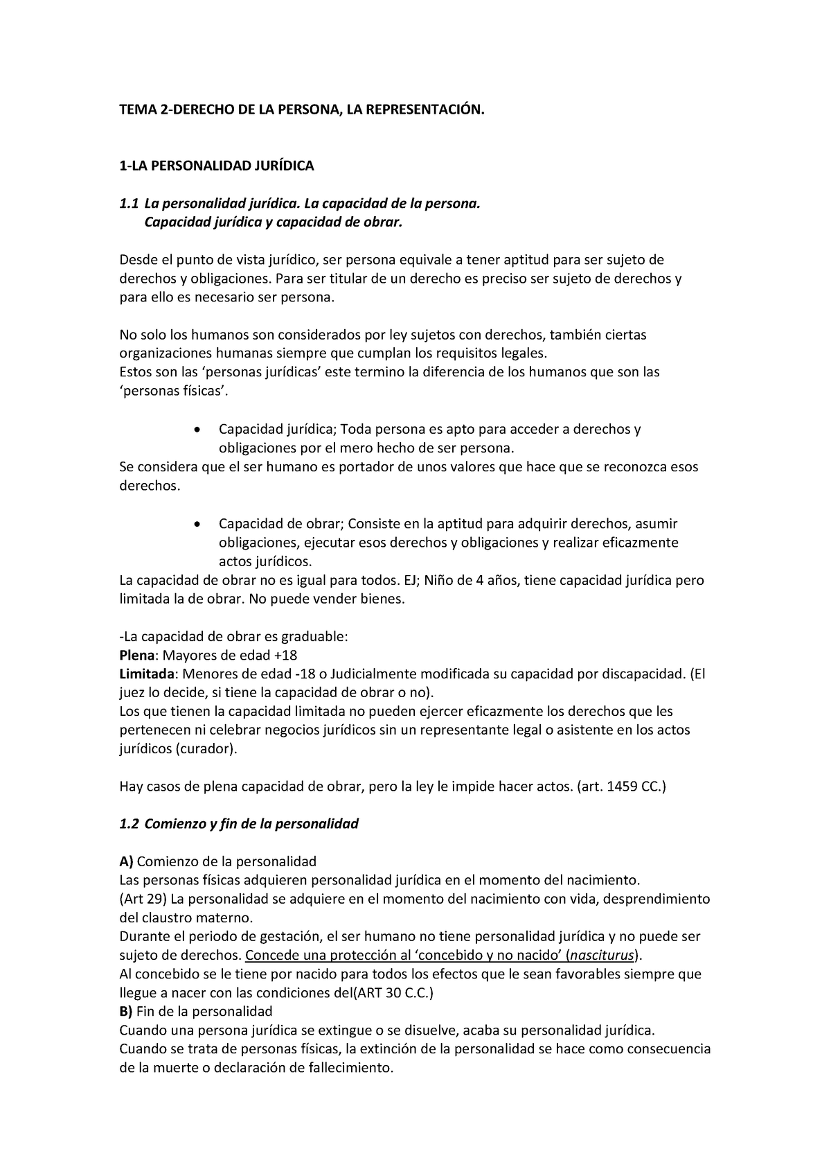 Tema 2 Derecho Tema 2 Derecho Civil Patrimonial Tema 2 Derecho De