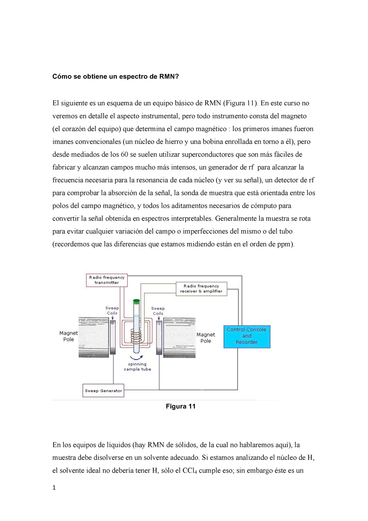 Rmn Parte 2 Resumen Tema Resonancia Magnética Nuclear Cómo Se