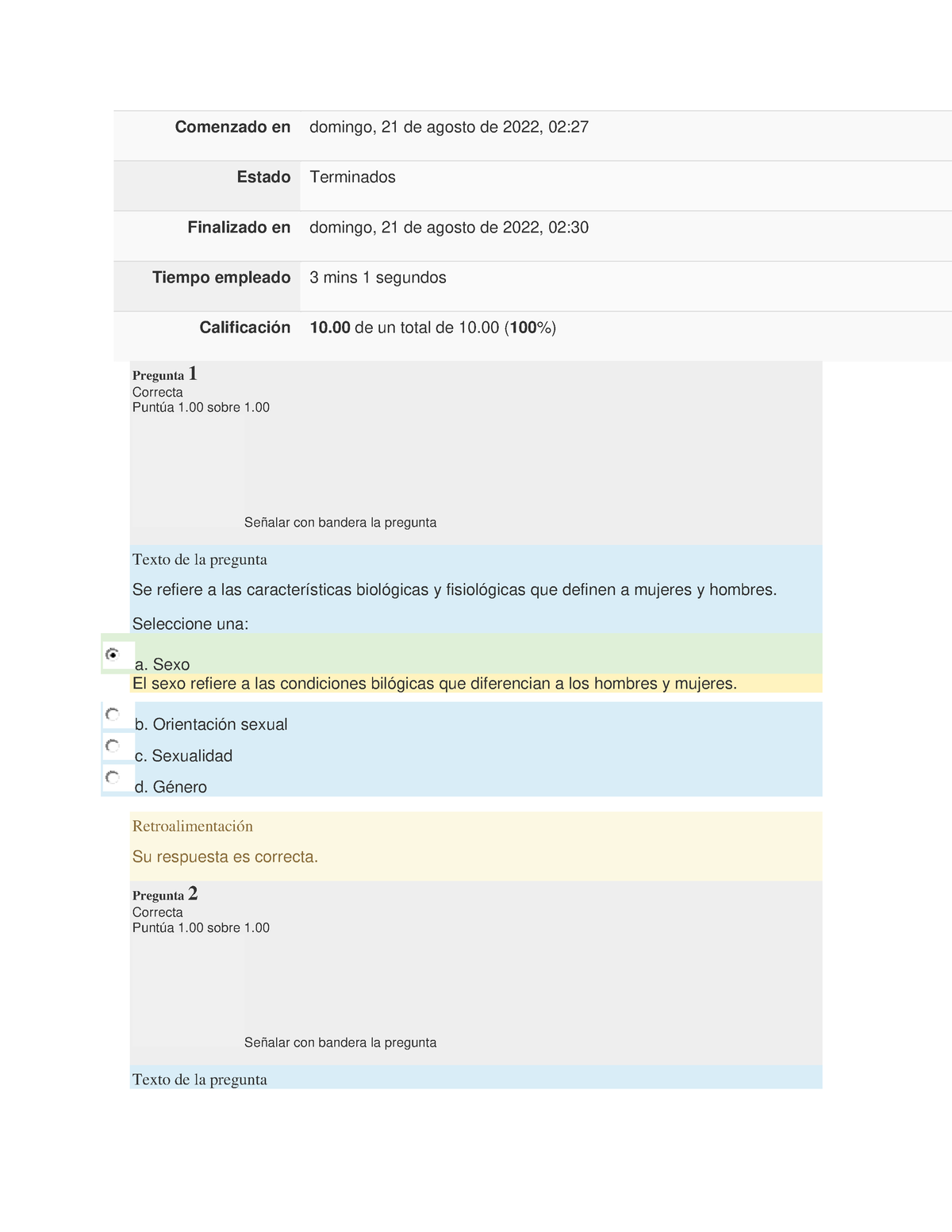 Investigacion Perspectiva Genero Examen Modulo 1 Comenzado En