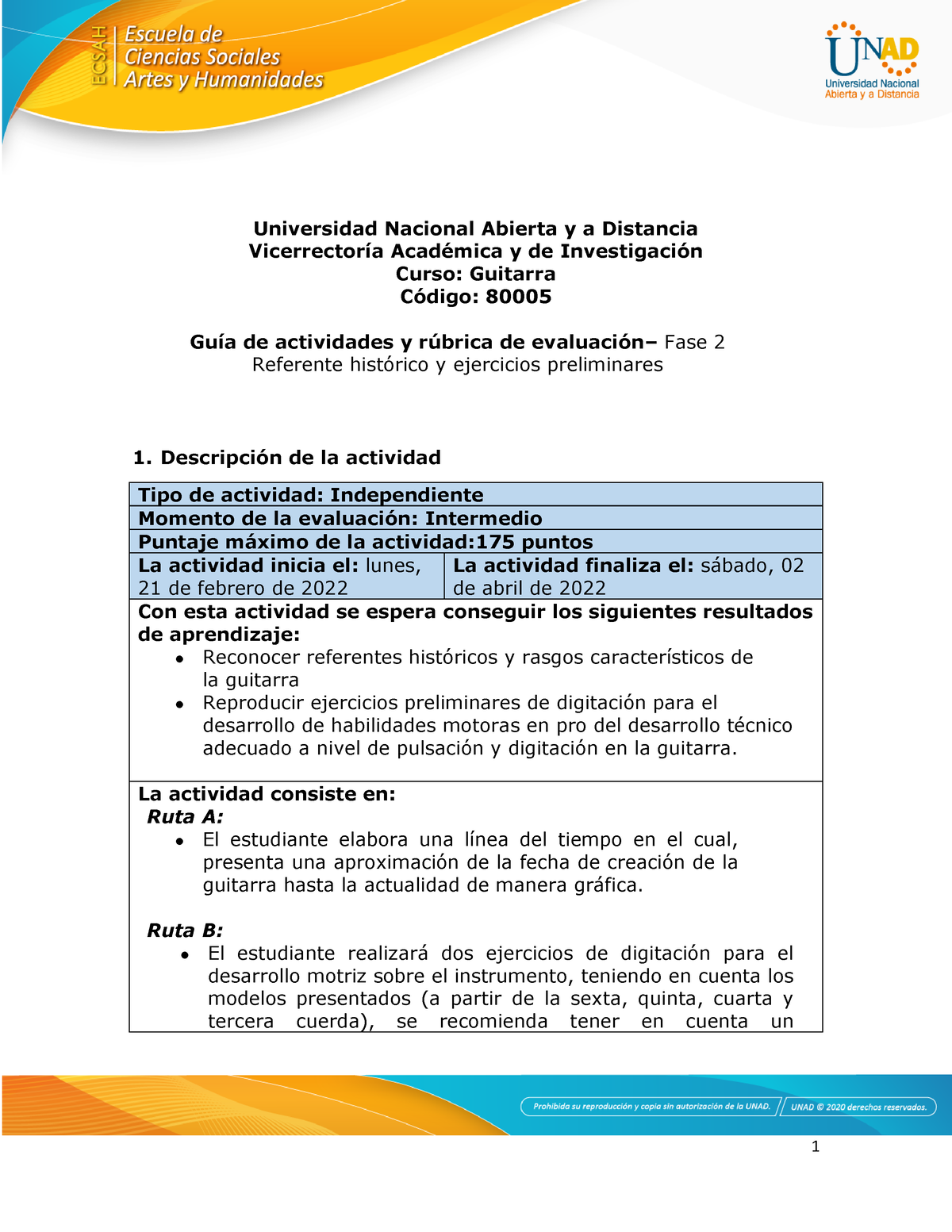 Guia De Actividades Y Rúbrica De Evaluación Unidad 1 Fase 2