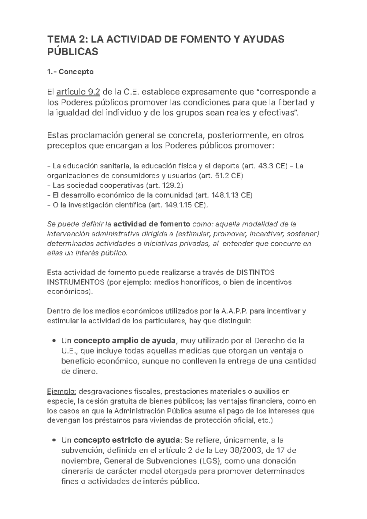 Tema 2 Admi Bueno Tema 2 De Administrativo Ulpgc Tema 2 La