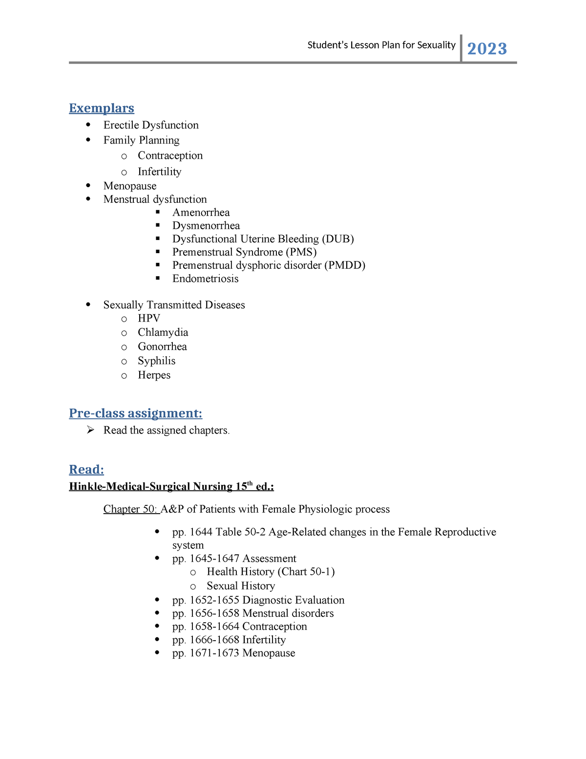 Sp 23 Students Lesson Plan Sexuality31 Students Lesson Plan For Sexuality 2023 Exemplars