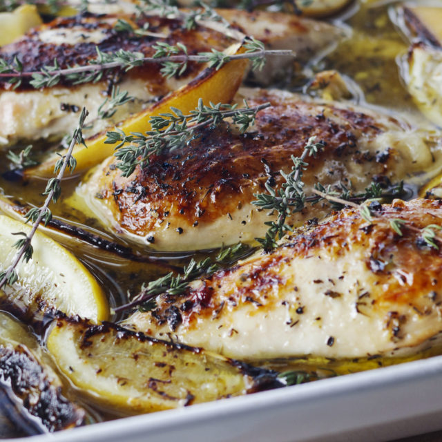 Barefoot Contessa Lemon Garlic Chicken