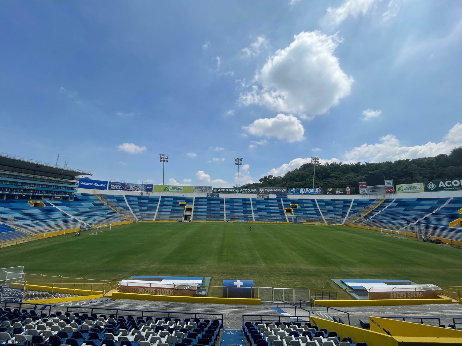 ¡imagen Renovada Así Luce Actualmente El Estadio Cuscatlán