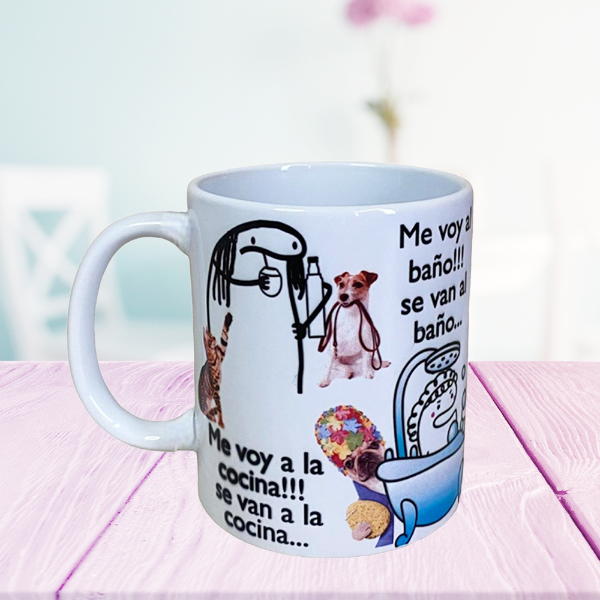 Taza Flork 5 Minutos Mascotas Bashira Tienda