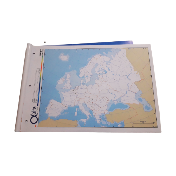 Mapa Político Oficio N5 Europa X3 Sale Ahora