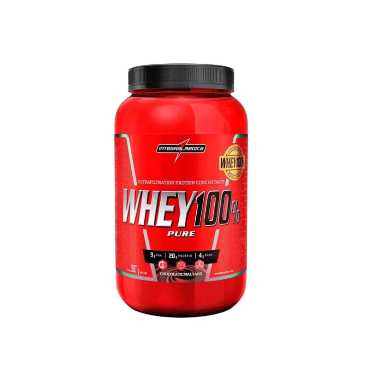 Super Whey 100 Pure 907g Integralmedica Integralmedica