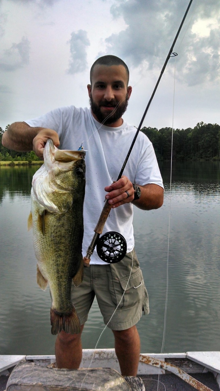 Fly Fishing Pic Of Largemouth Bass Shared By Ben Tewes Fly Dreamers