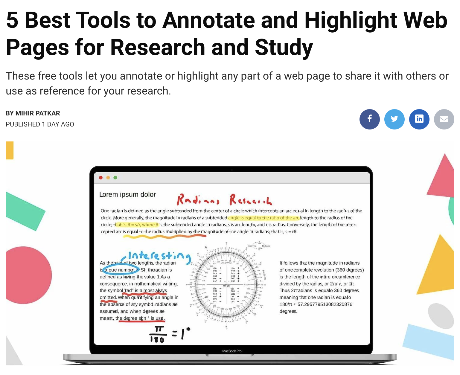 5 Best Tools To Annotate And Highlight Web Pages For Research And Study
