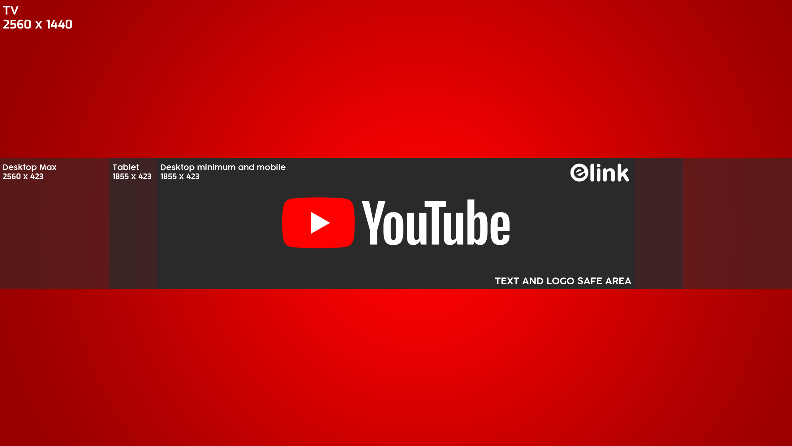 Youtube Banner Size Guide With Perfect Dimensions And Details Images