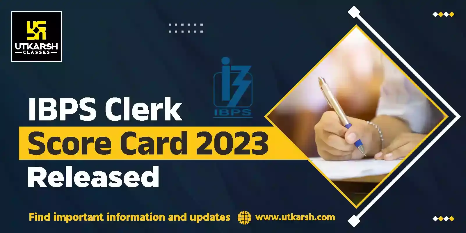 Ibps Clerk Score Card 2023 Released