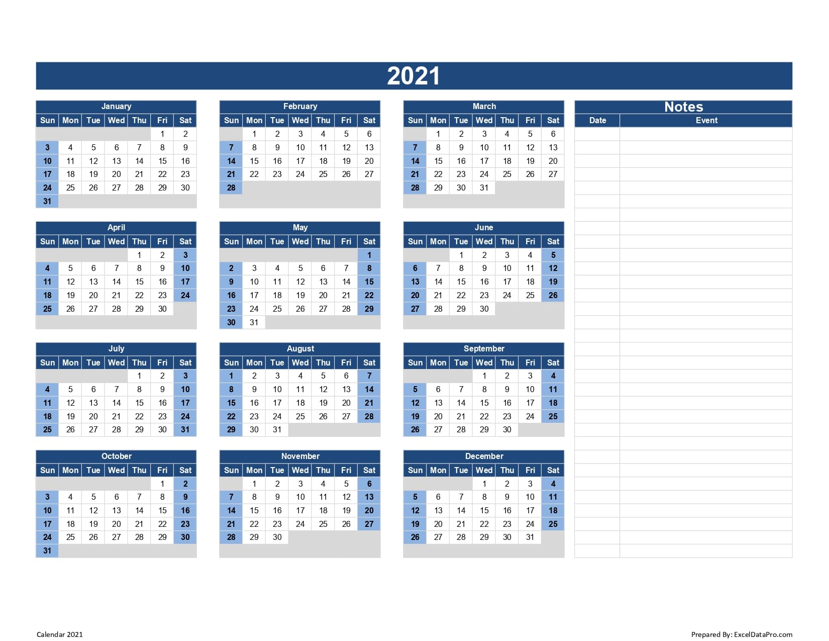 2021 Calendar Pdf Word Excel Hot Sex Picture