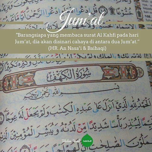 Keberkahan Saat Membaca Surat Al Kahfi Di Hari Jumat