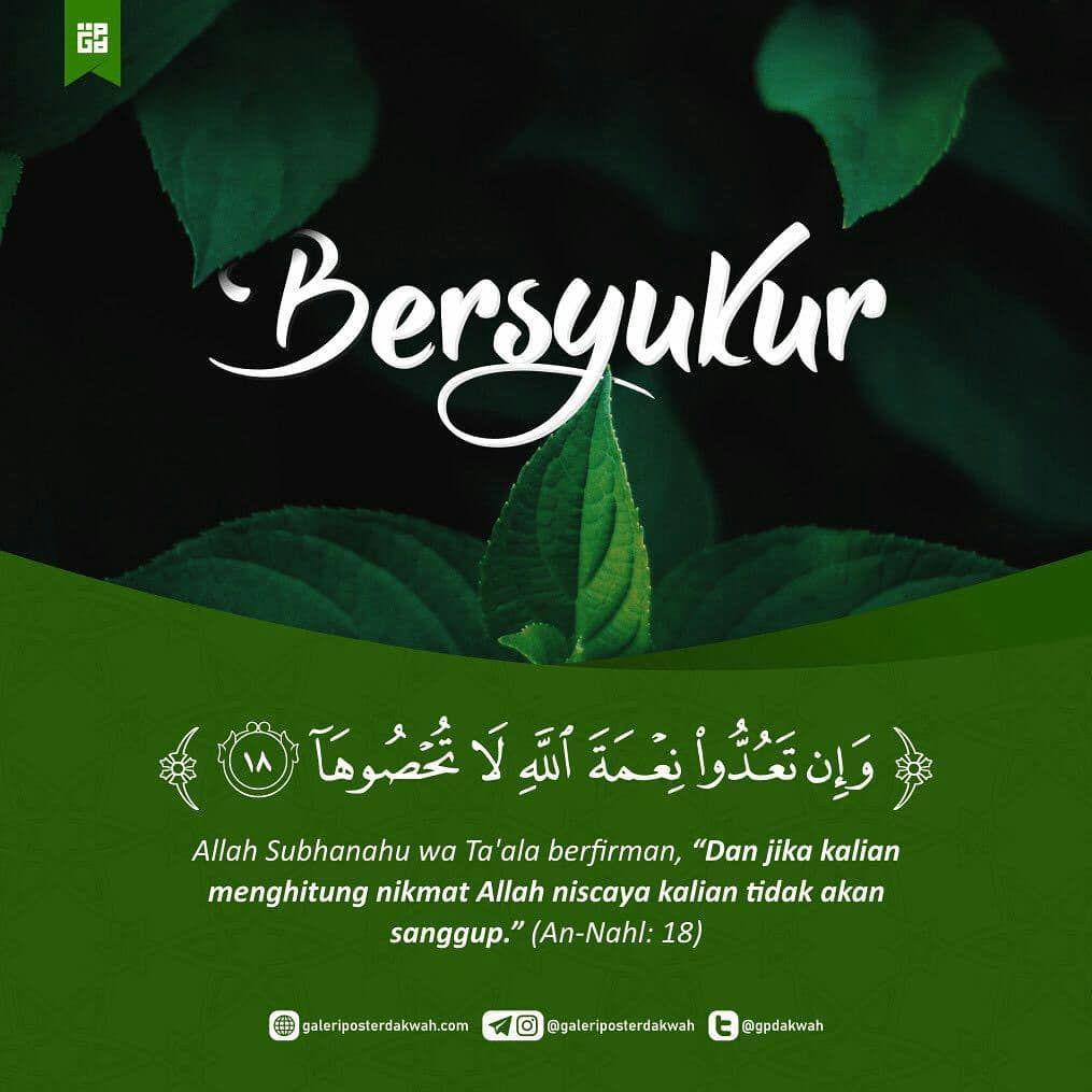 Selalu Bersyukur Kepada Allah Swt