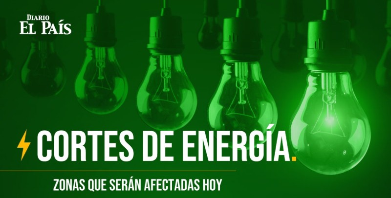 Cortes De Energía Para Este Fin De Semana