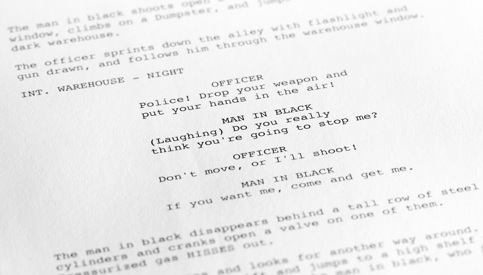 How To Format A Script With Examples Backstage