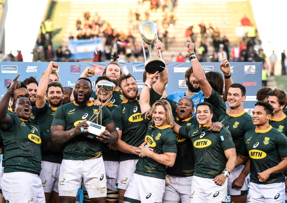 Springboks Beat Argentina To Claim The Rugby Championship