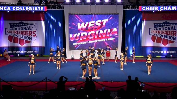 West Virginia University Competitive Cheer 2023 Intermediate All Girl