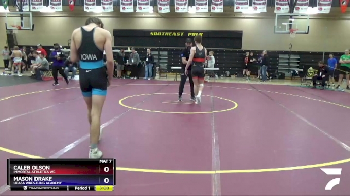 145 Lbs Cons Round 4 Caleb Olson Immortal Athletics Wc Vs Mason