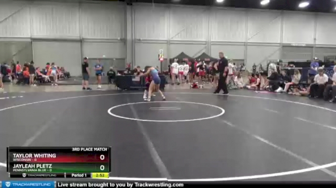 106 Lbs Placement Matches 8 Team Taylor Whiting Wisconsin Vs