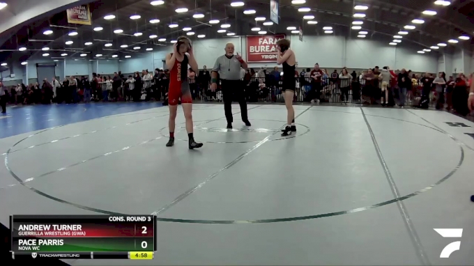 126 Lbs Cons Round 3 Andrew Turner Guerrilla Wrestling Gwa Vs