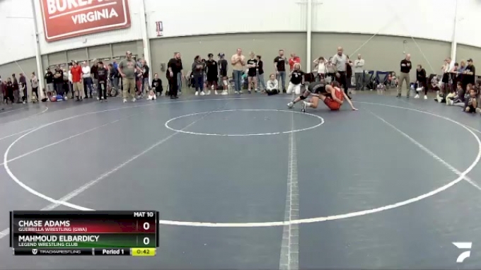 110 Lbs Cons Semi Chase Adams Guerrilla Wrestling Gwa Vs Mahmoud