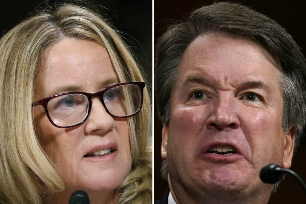 Kavanaugh And Ford Strike Contrasting Tones In Senate Testimony Here