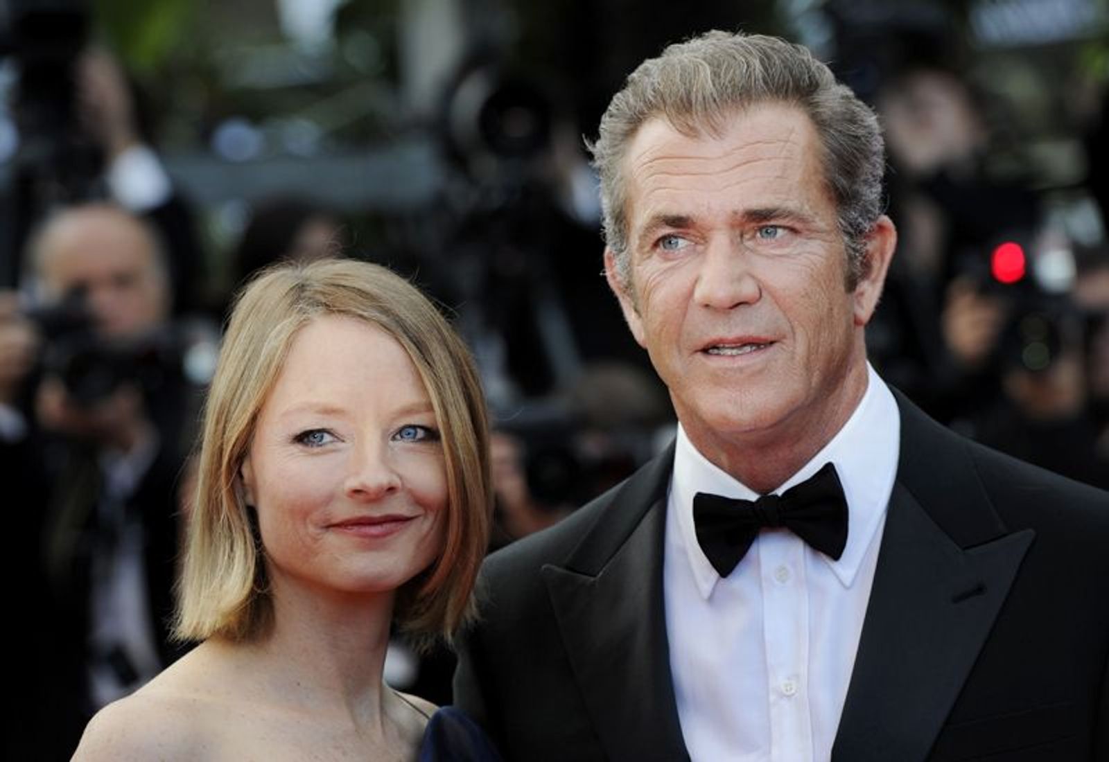 Jodie Foster Mel Gibson Red Steps The Beaver © Afp Festival De