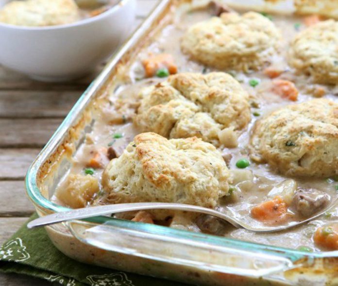 Beef Pot Pie Casserole Recipe