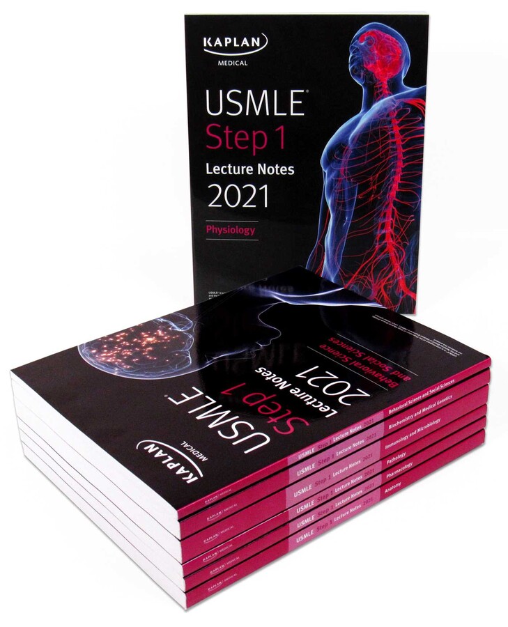 Usmle Step 1 Lecture Notes 2021 7 Book Set Book By Kaplan Medical