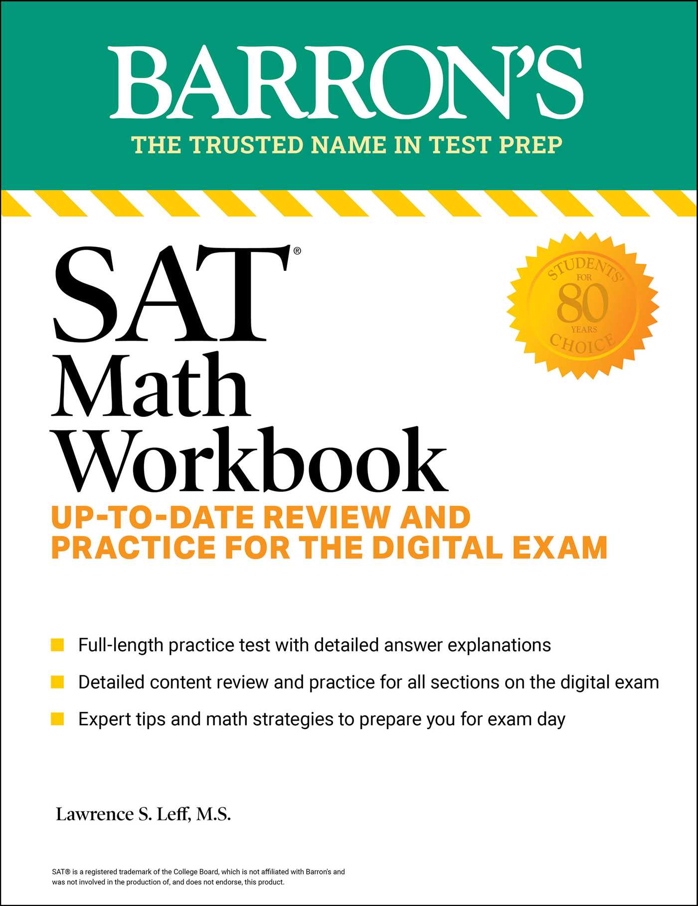 Sat Math Workbook Up To Date Practice For The Digital Exam Book By