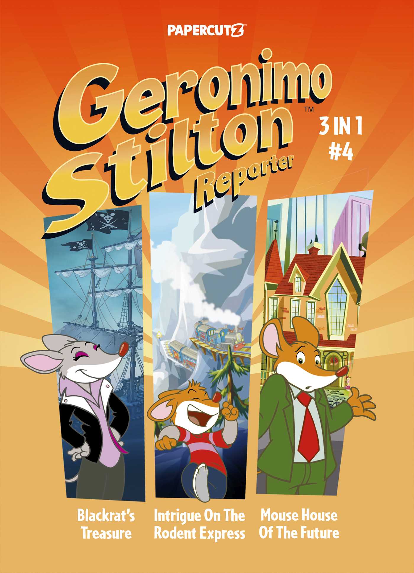 Geronimo Stilton Reporter 3 In 1 Vol 4 Book By Geronimo Stilton