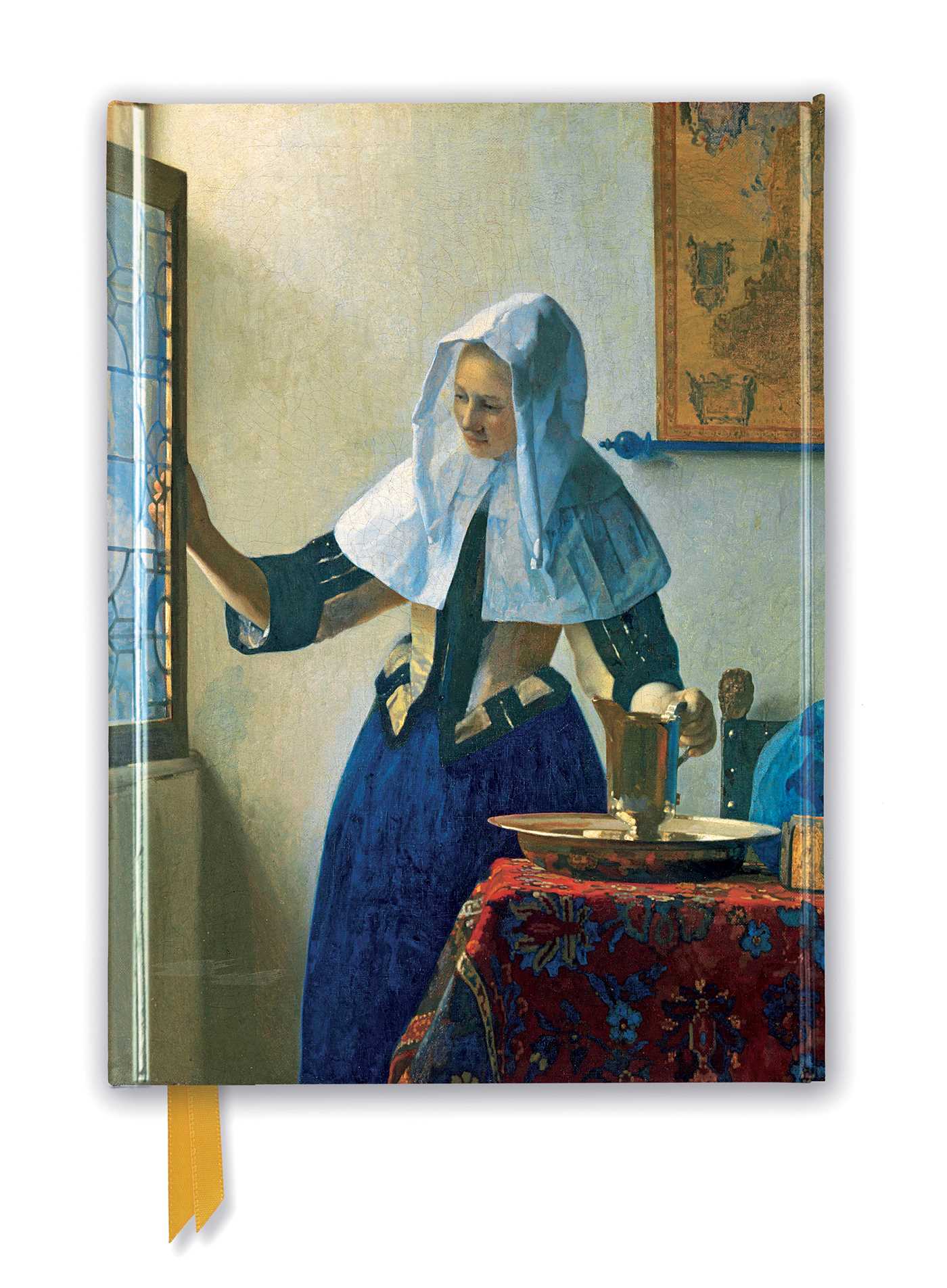 Johannes Vermeer Young Woman With A Water Pitcher Foiled Journal