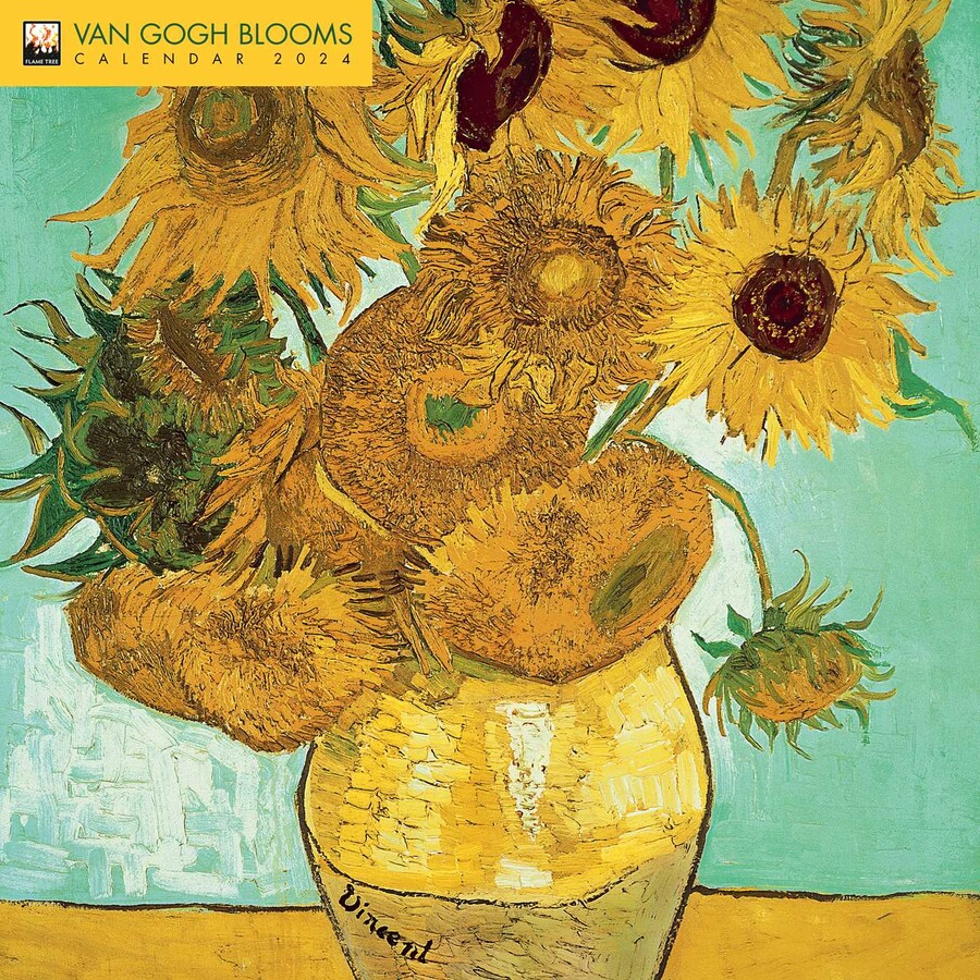 Vincent Van Gogh Blooms Wall Calendar 2024 Art Calendar Book