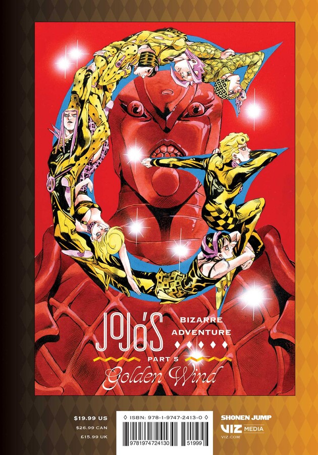 Jojos Bizarre Adventure Part 5 Golden Wind Vol 5 Book By