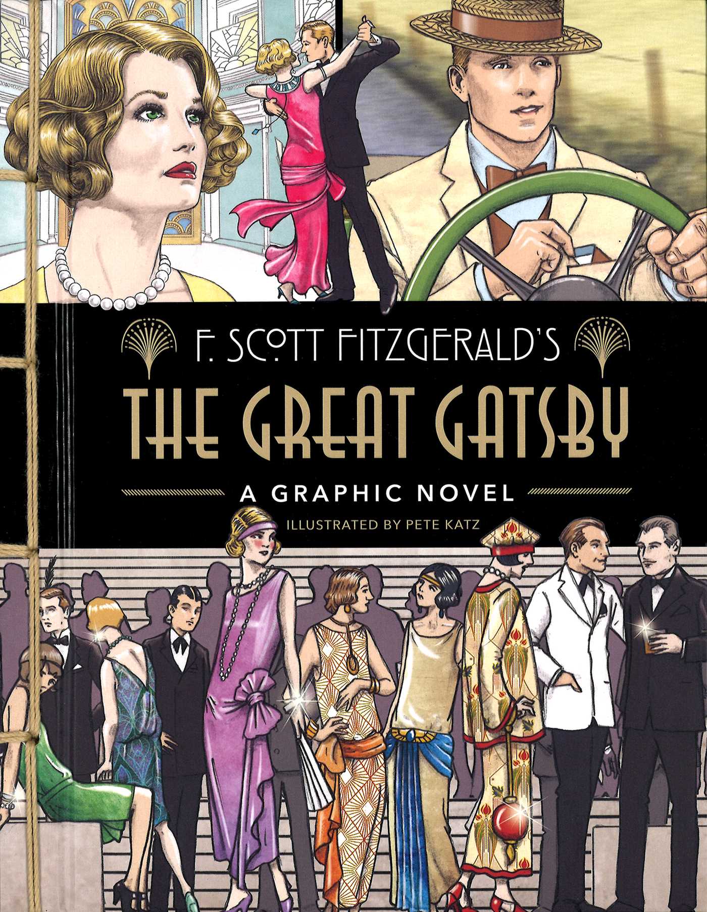 The Great Gatsby A Graphic Novel Book By F Scott Fitzgerald Pete