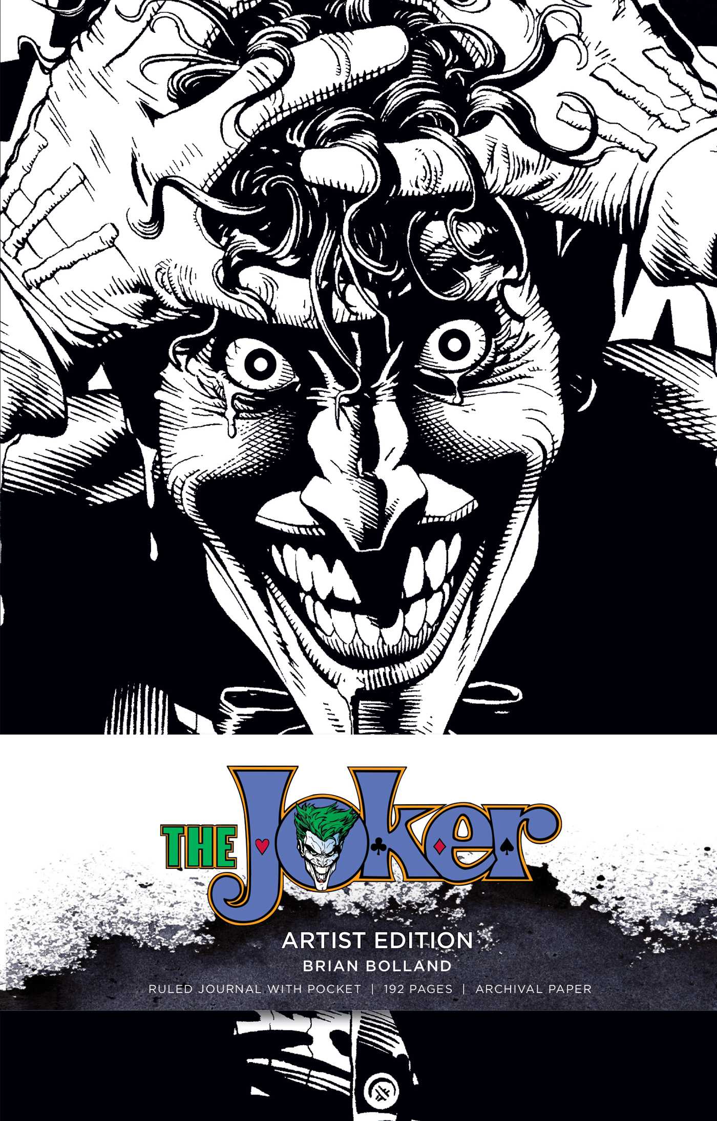 The Joker Black And White Comic