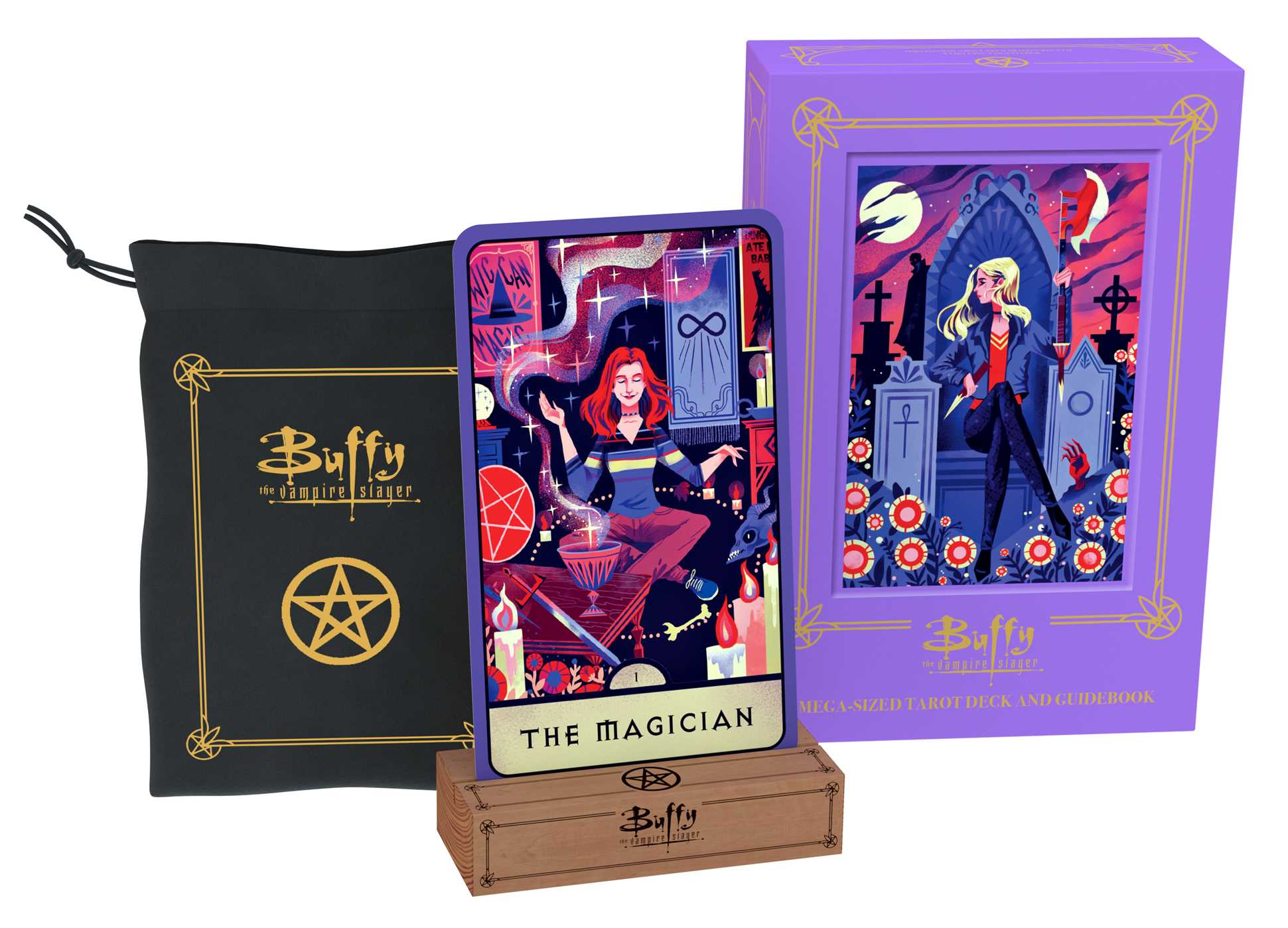 Buffy The Vampire Slayer Mega Sized Tarot Deck And Guidebook Book