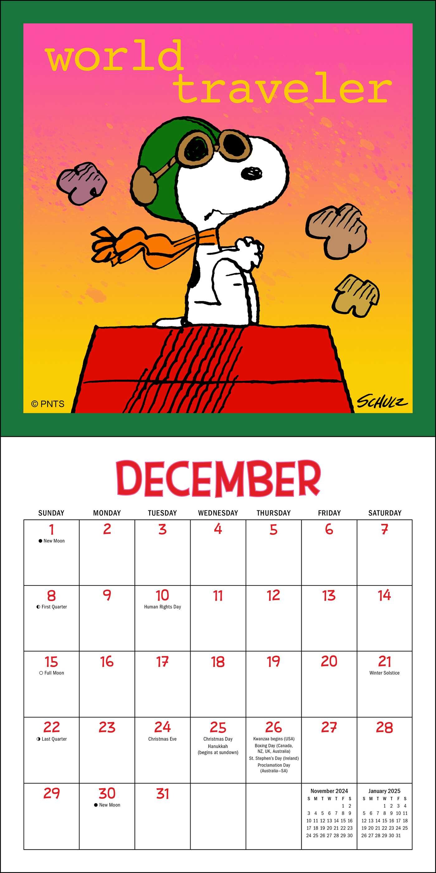 Snoopy Calendars For 2024 Sabra Clerissa