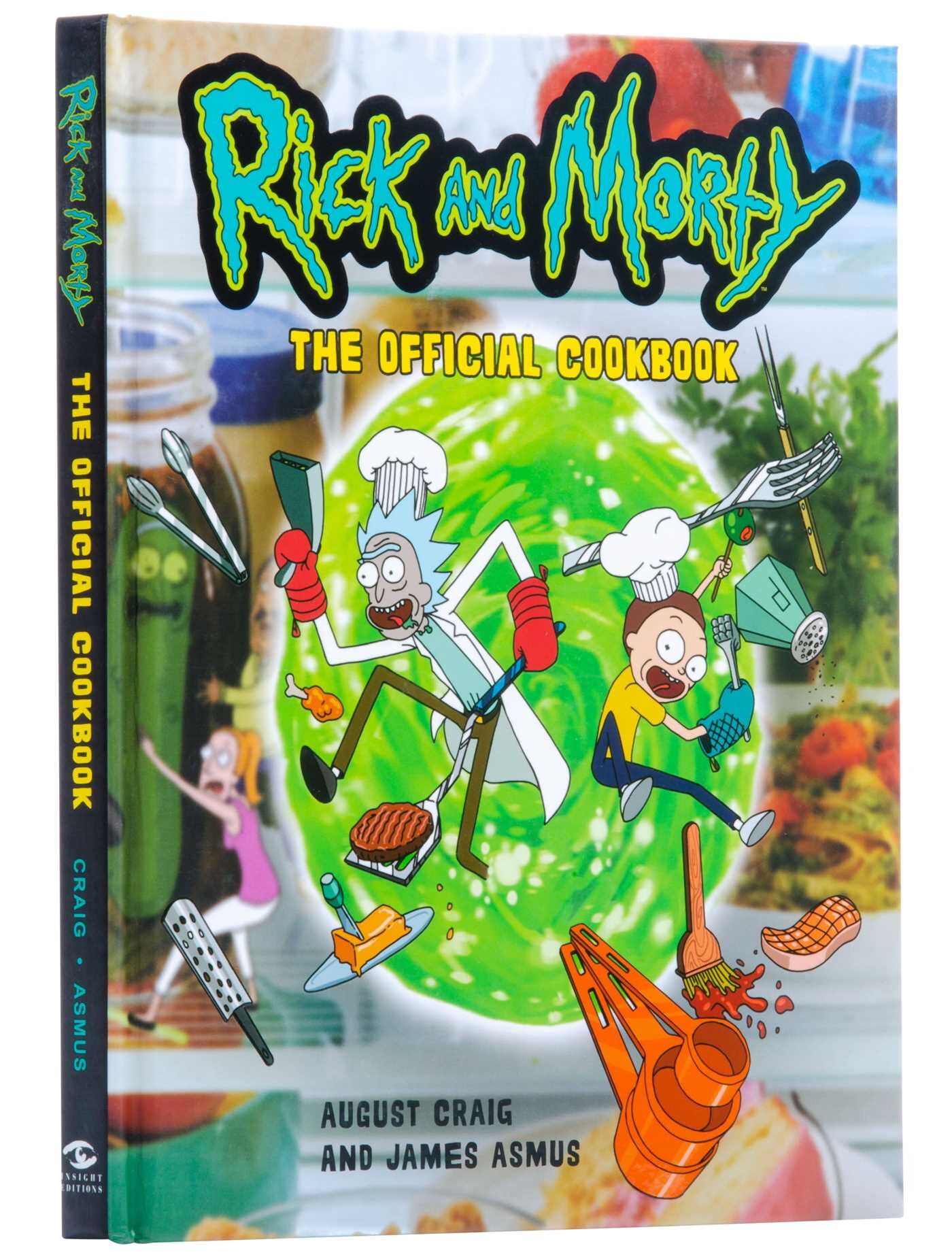 Rick And Morty The Official Cookbook Book By Insight Editions