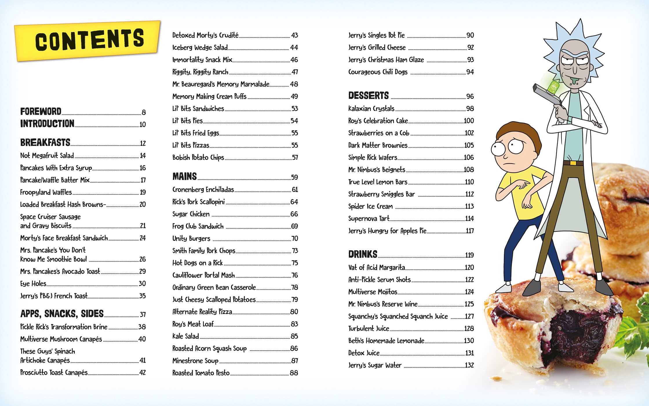 Rick And Morty The Official Cookbook Book By Insight Editions