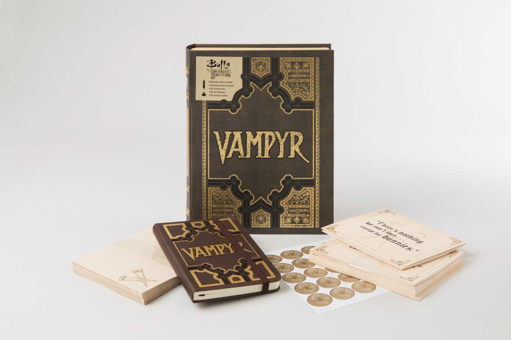 Buffy The Vampire Slayer Vampyr Stationery Set Book By Insight