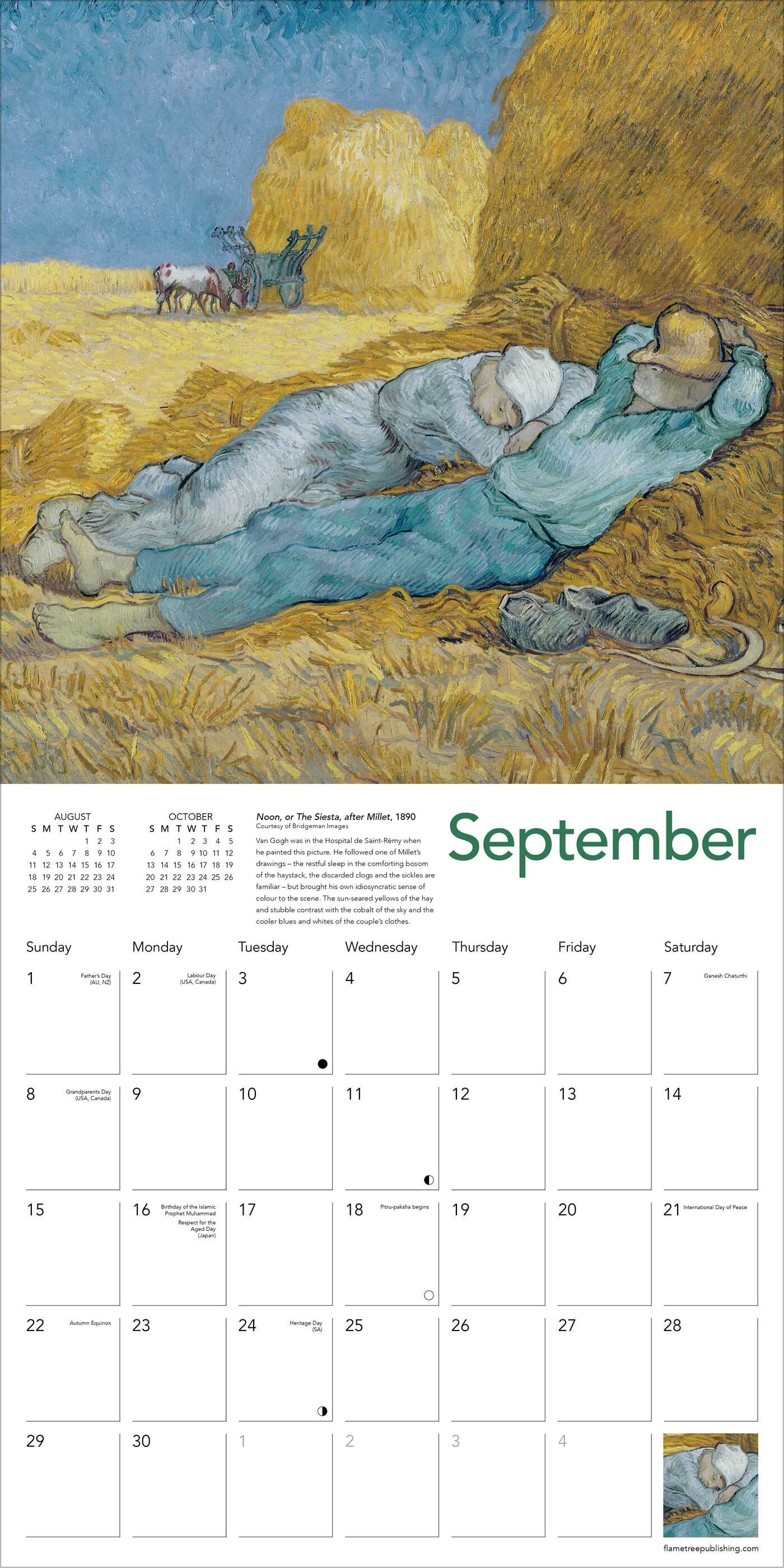 Van Gogh 2024 Calendar Abbi Linell