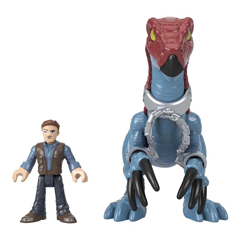 Fisher Price Imaginext Jurassic World Therizinosaurus And Owen Grady