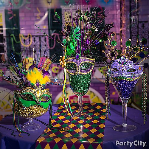 Top 93 Pictures Mardi Gras Table Decorations Pictures Completed