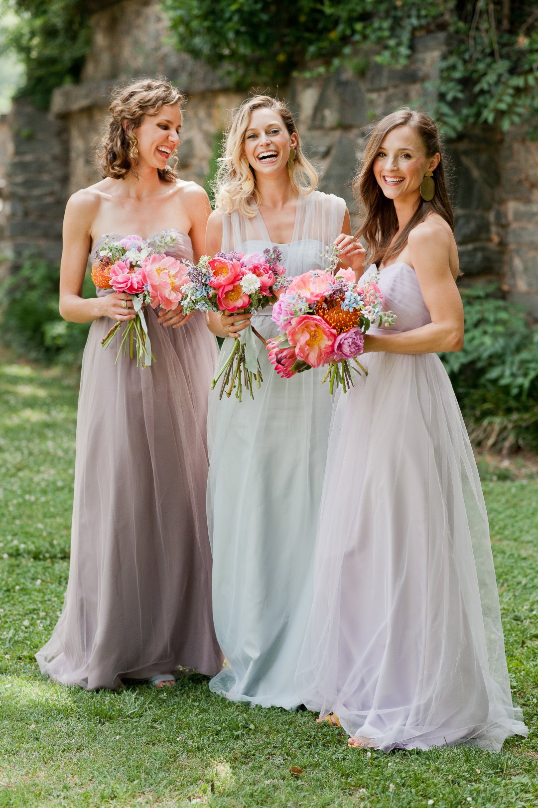 Mismatched Bridesmaid Dresses Davids Bridal Blog