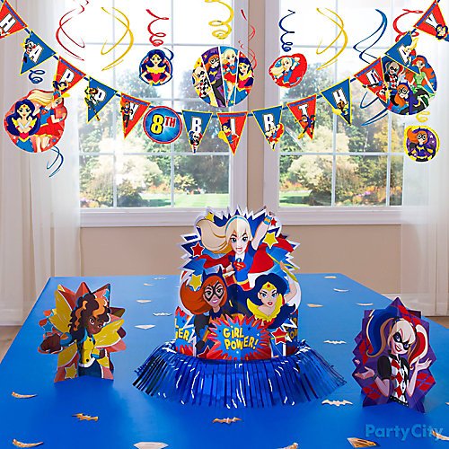 Dc Super Hero Girls Party Ideas Party City