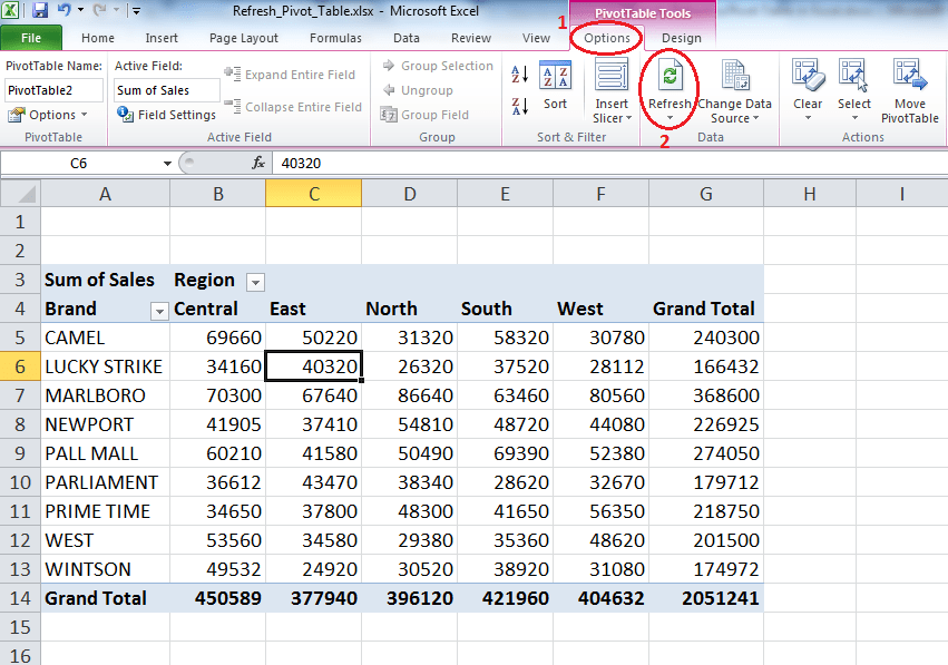 How To Add Total In Excel Pivot Chart Printable Online