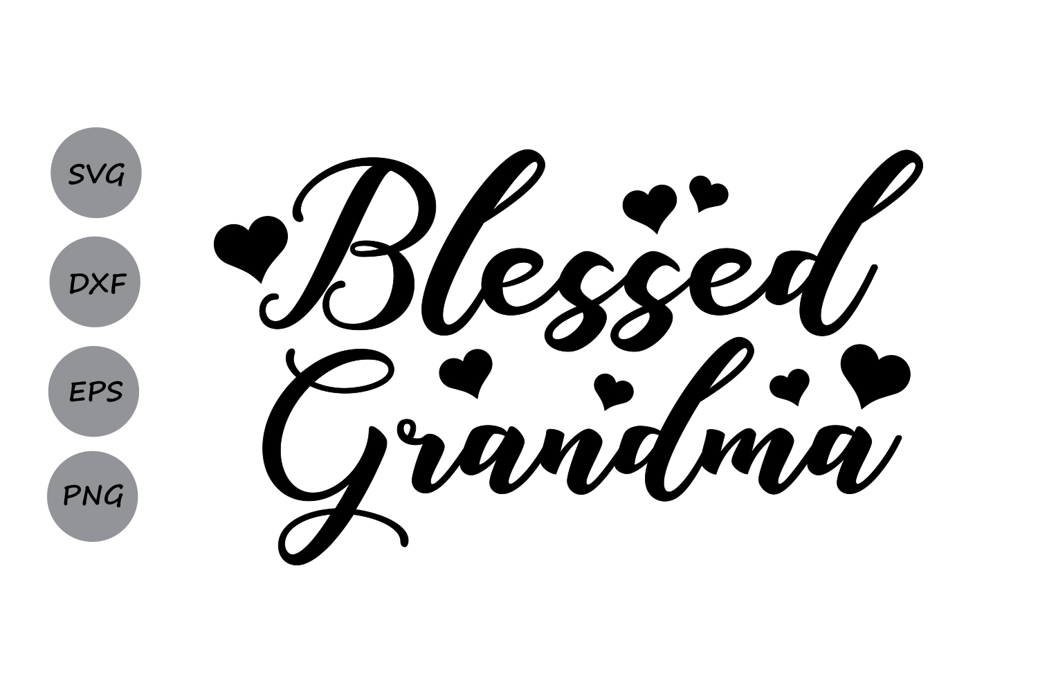 Blessed Grandma Svg Mothers Day Svg Design Bundles