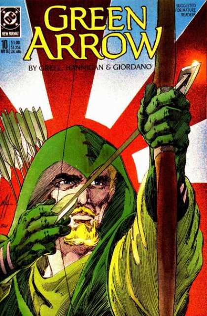 Green Arrow Comic Book Covers